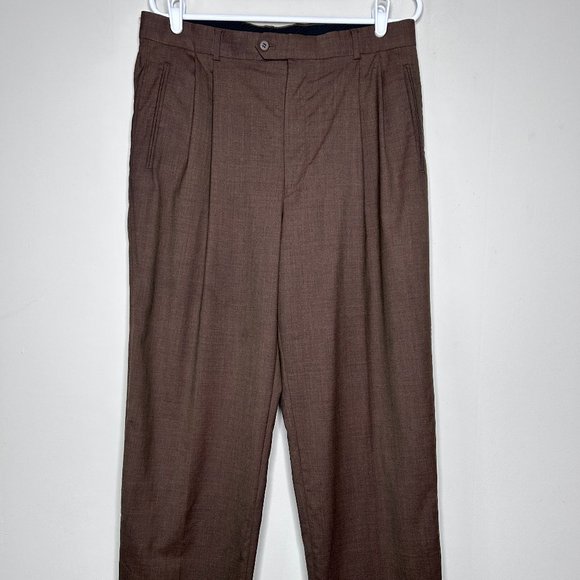 Louis Raphael | Pants | Louis Raphael Worsted Wool Dress Pant Mens 34 X ...